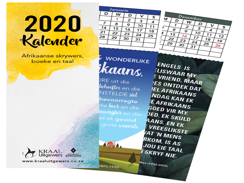 Maak 2020 ’n kleurvolle Afrikaanse jaar - Wêreldwyd