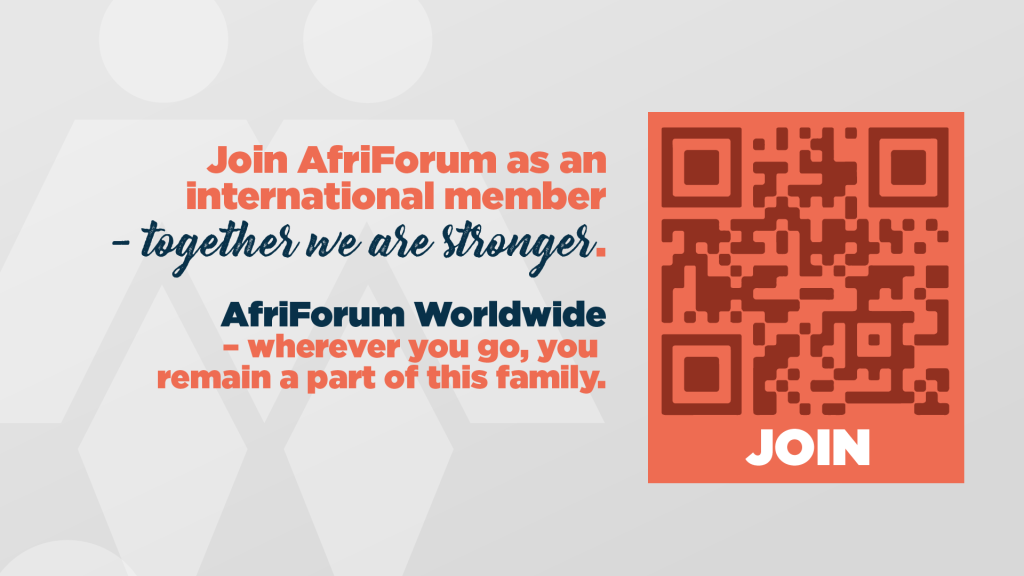 AfriForum Worldwide – Help us build a global community where you can feel at home - Wêreldwyd